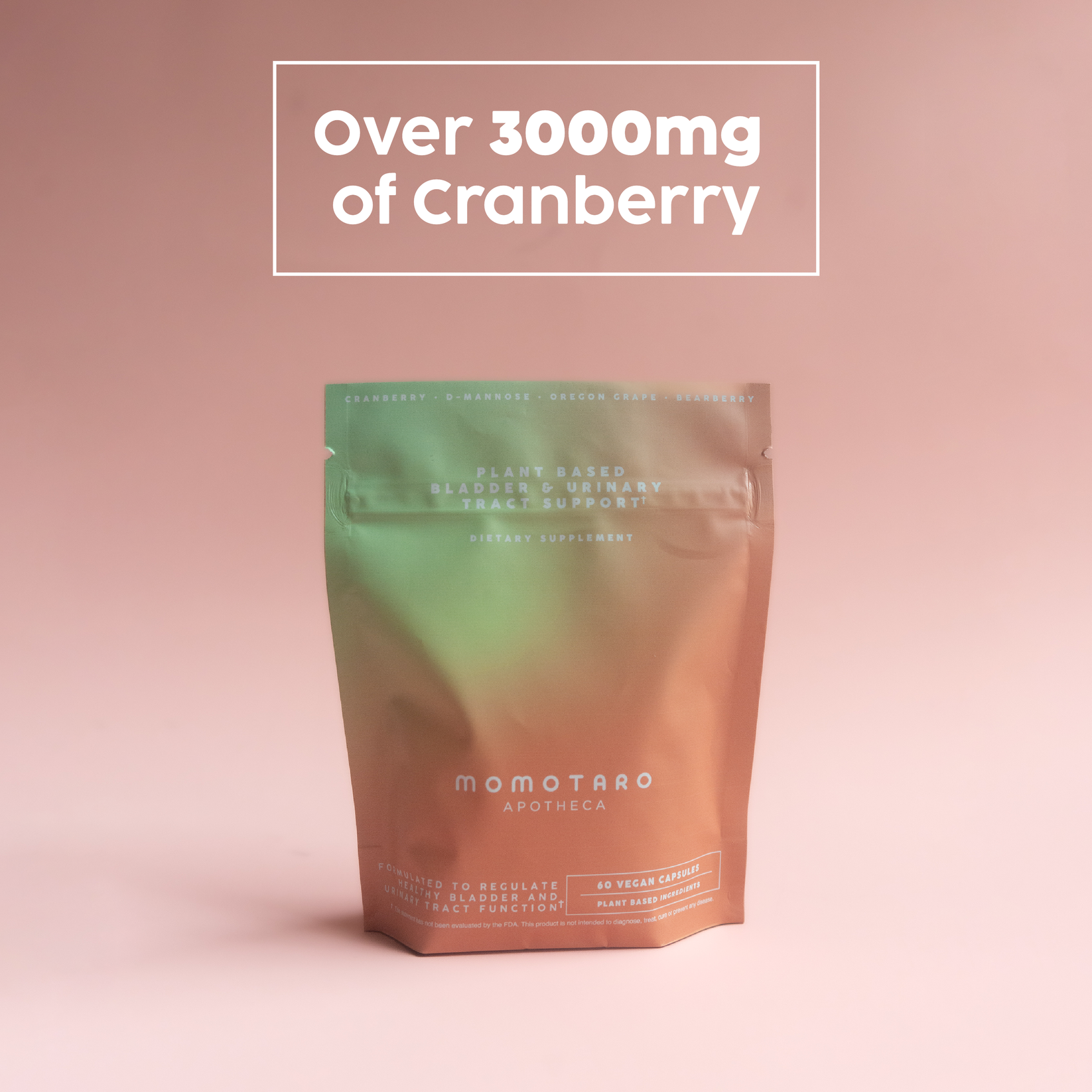 Urinary Tract & Pelvic Health Supplement - D-Mannose & Cranberry for ...